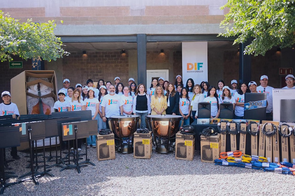 Ciudadanía equipa a la Orquesta Infantil y Juvenil de DIF Hermosillo ...